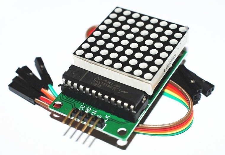 8x8 Dot Matrix Module Met Max7219 Hf Electronics